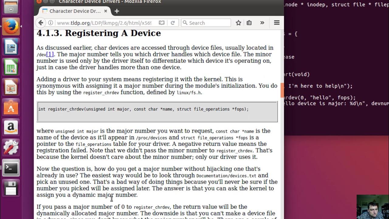 Yocto Linux #4 - Kernel Module read, write, ioctl - YouTube
