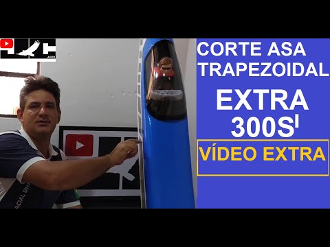 CORTE ASA TRAPEZOIDAL, EXTRA 300S - YouTube