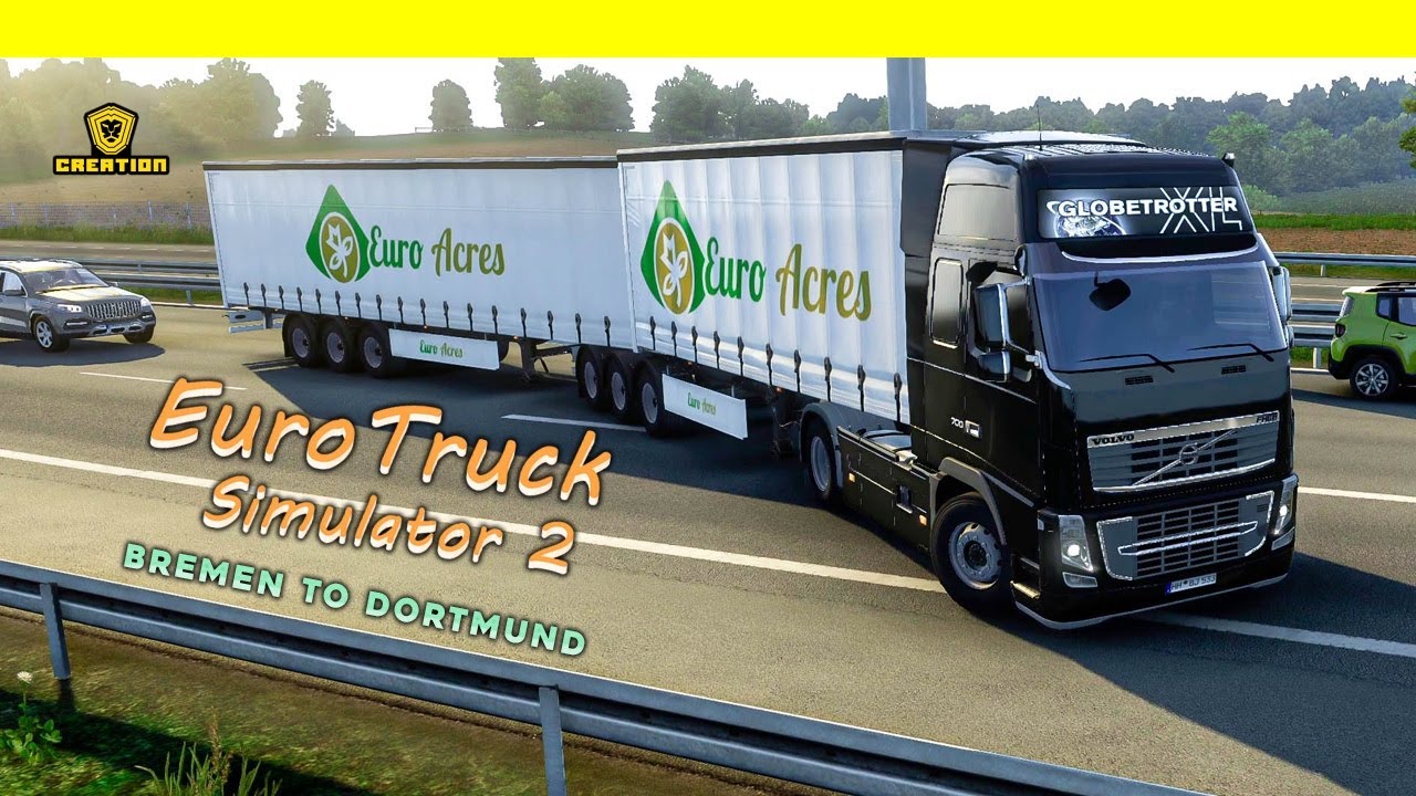 Euro Truck Simulator 2 / Gameplay /5K UHD / Night Drive / Bremen to ...