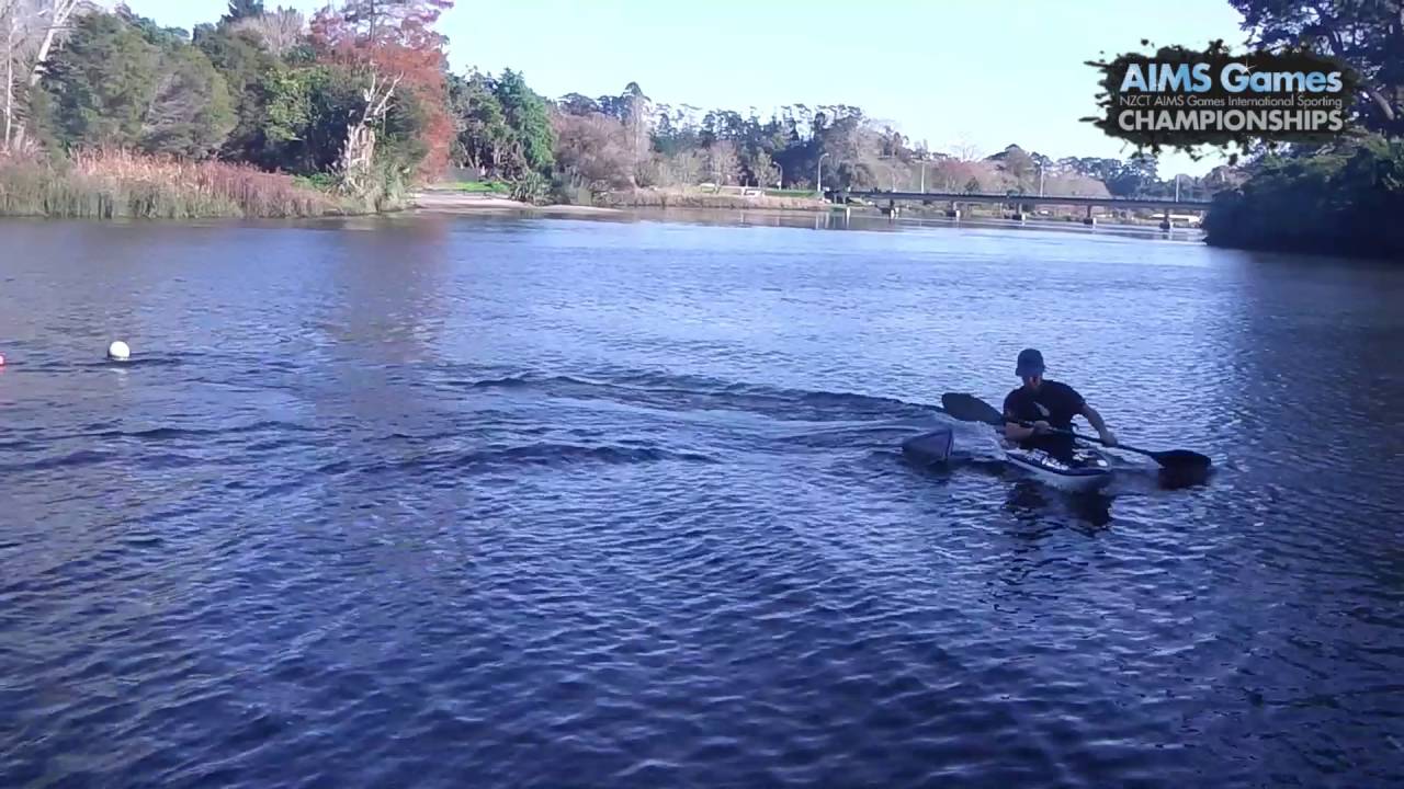 Aims games-Canoe Slalom event - YouTube