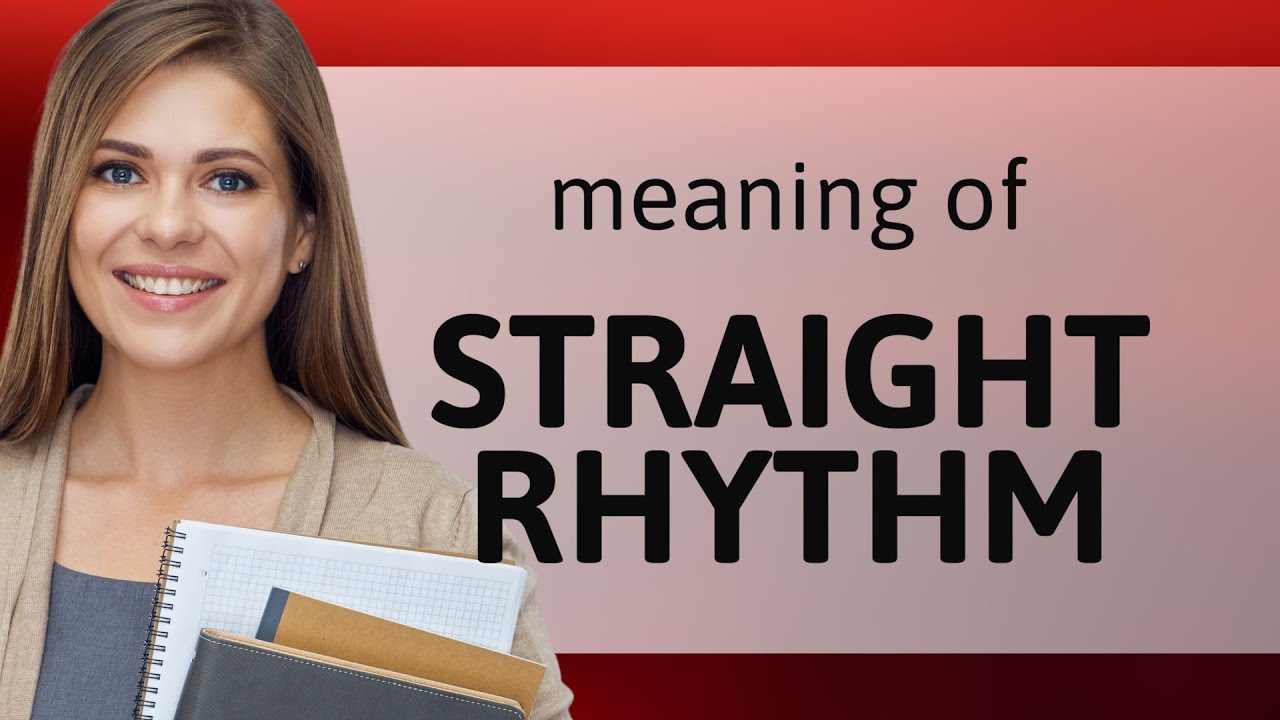 Straight Rhythm in English: Unveiling the Mystery - YouTube