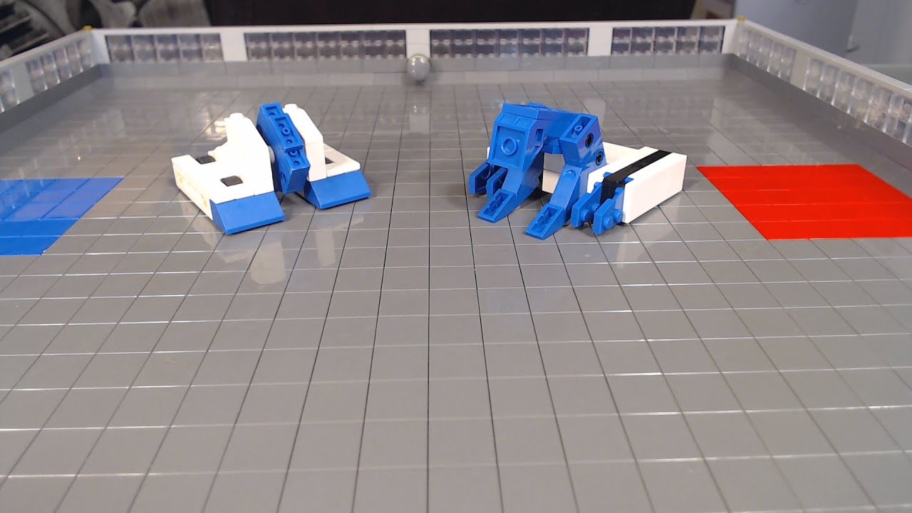 Lego Battlebots Bite Force vs Bite Force - YouTube