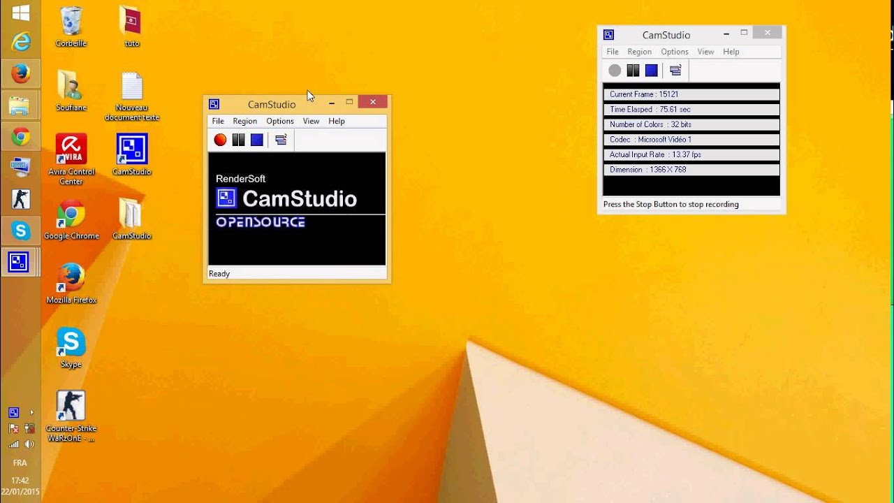 Comment telecharger CamStudio - YouTube