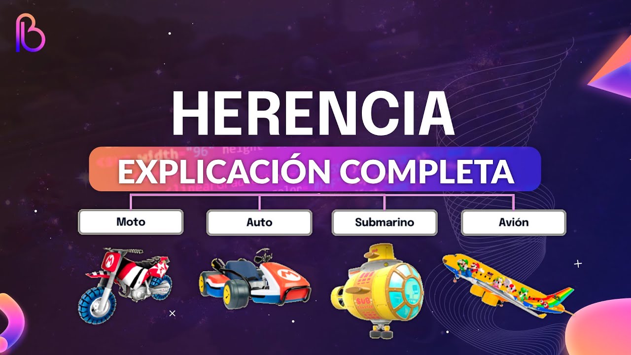 Herencia (POO) | Explicación: Definición, Uso, Práctica + - YouTube