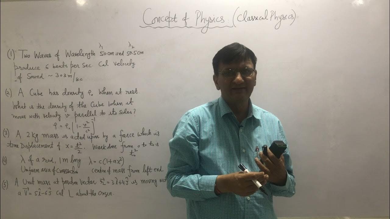 Concept of Physics ( Classical Mechanics ) - YouTube