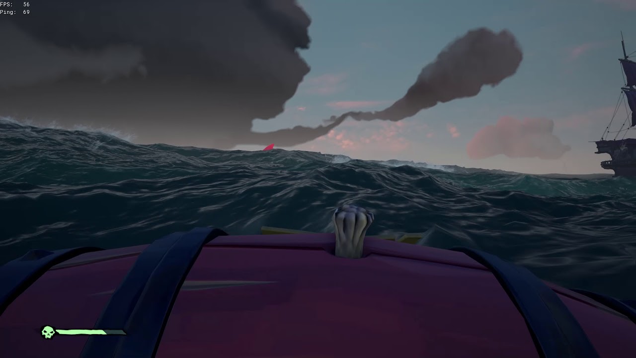 Sea of Thieves How to barrel a meg! - YouTube