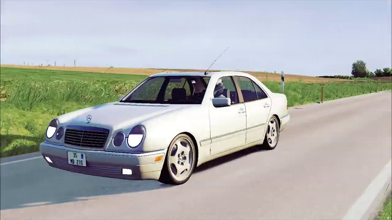 Mercedes Benz E280 W210 | Sunday Drive | COUNTRYSIDE | Assetto Corsa | Logitech G29 Gameplay ...
