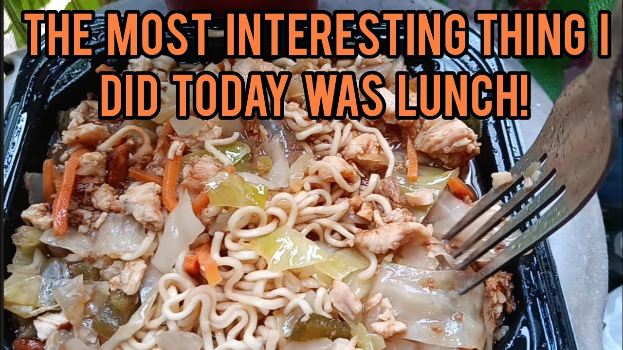 The Most Interesting Thing I Did Today Was Lunch - YouTube