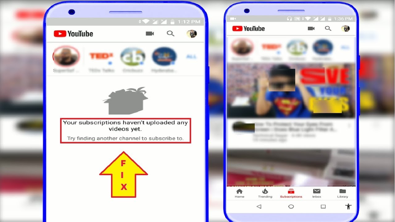 How to Fix Your Subscription Haven’t Uploaded Any Videos yet Error in ...