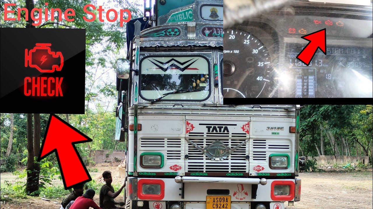 Tata Bs6 Engine Stop Light Fault Code 3712 3714 1682 Solve Def Fault