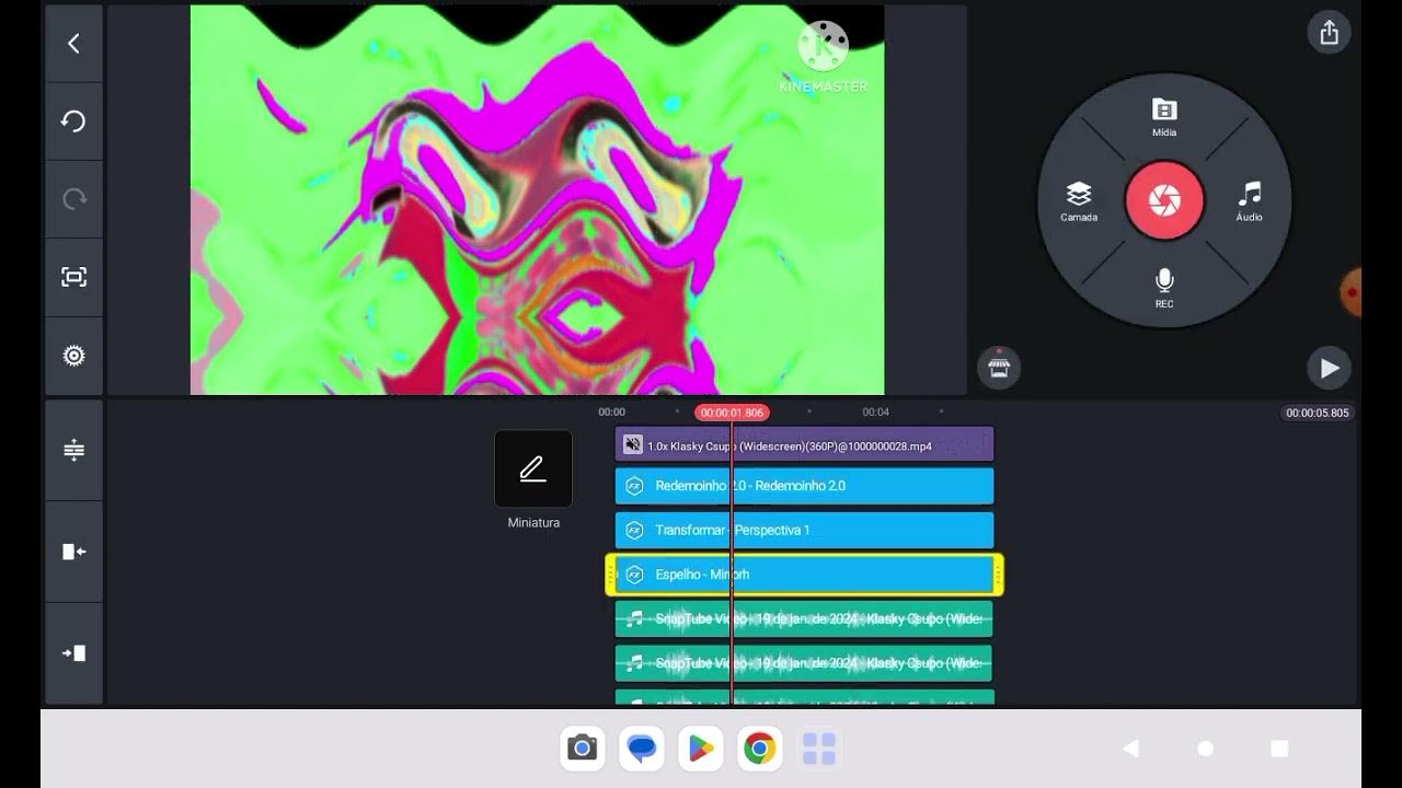 How to make g major 92 on kinemaster - YouTube