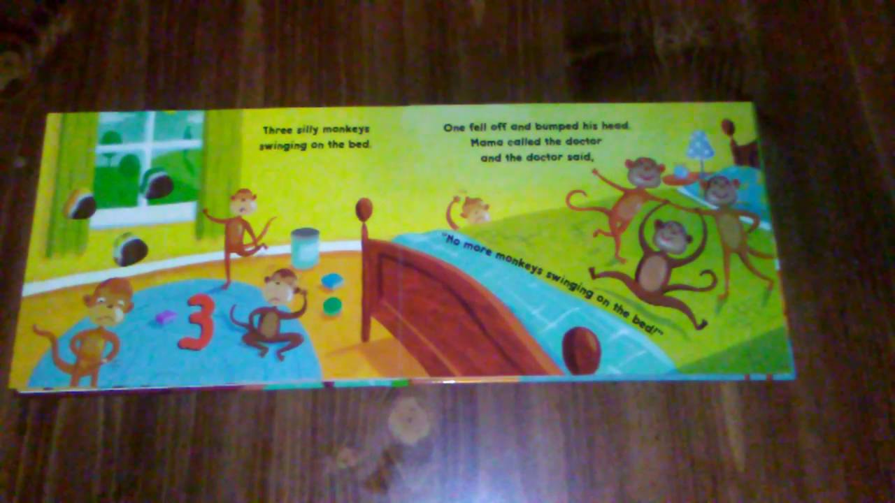 Read-Aloud Eight Silly Monkeys - YouTube