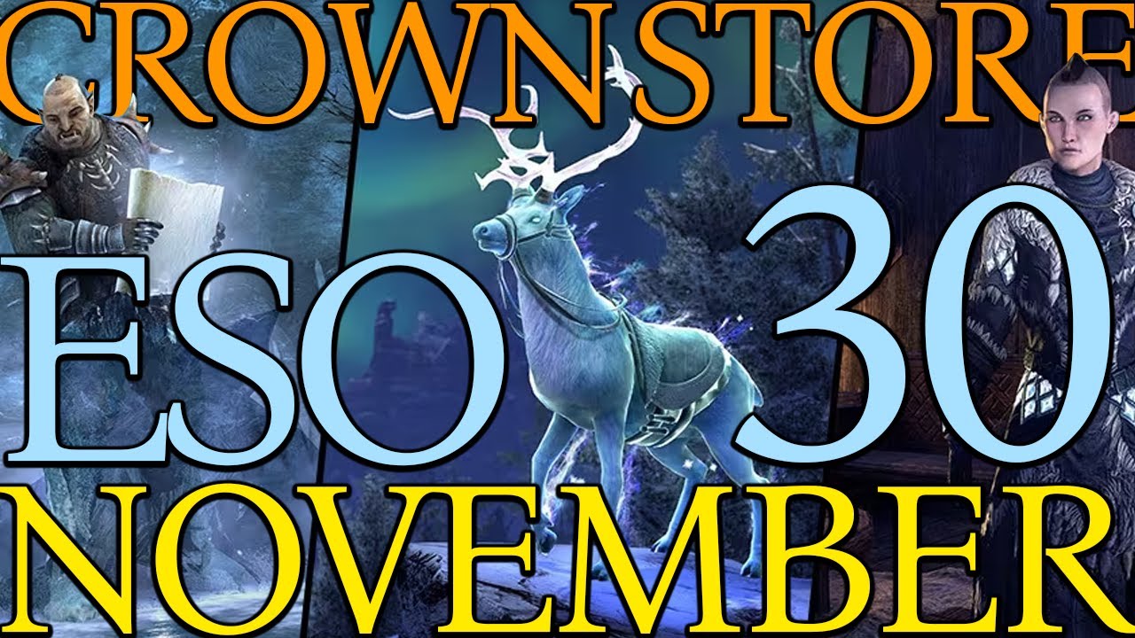 All-Maker Crates | Crown Store November 30, 2023 | ESO - YouTube