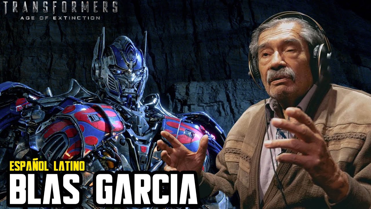 Blas García como Optimus Prime en Transformers 4 La Era De La Extinción - YouTube