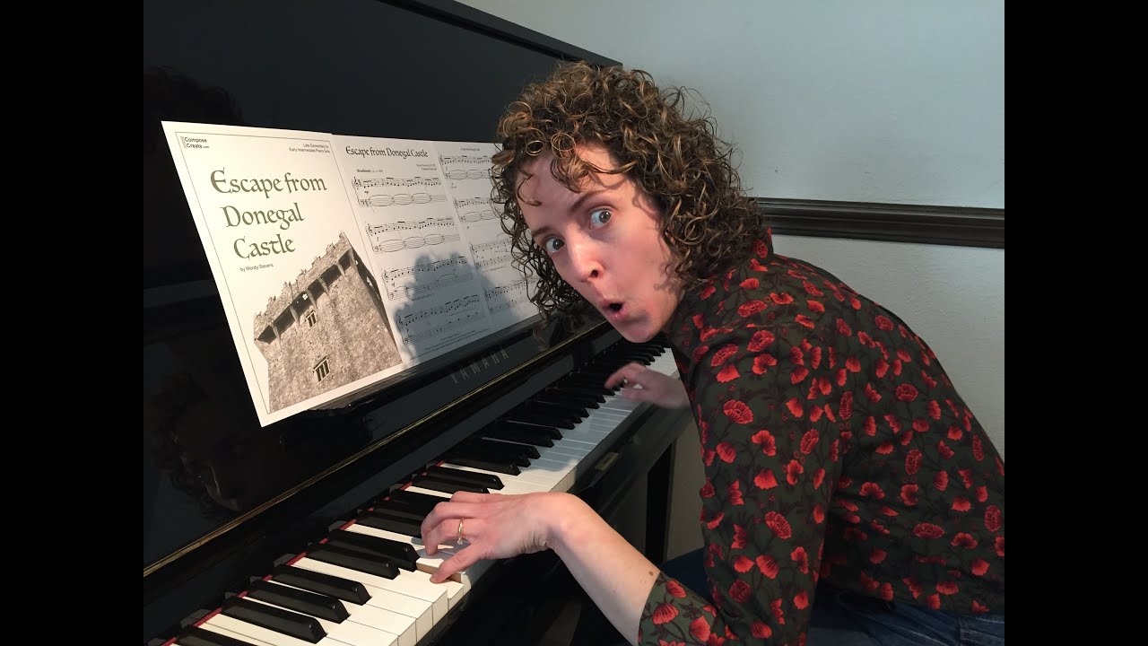 Escape from Donegal Castle - Irish Piano Solo - YouTube