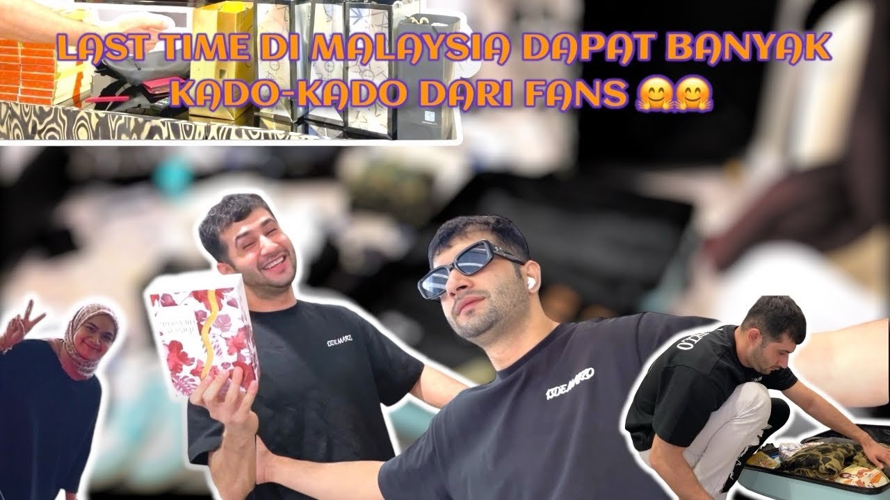 HARI TERAKHIR DI MALAYSIA AKASH DIKASIH BANYAK GIFT SAMA FANS?!! 😱😱 ...