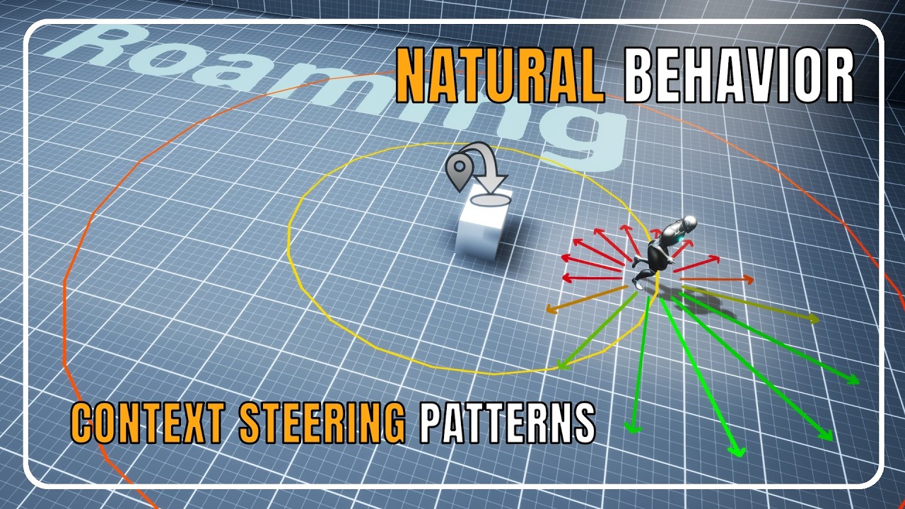 Natural Behavior - Context Steering Based Movement Patterns | Unreal Engine 5 - YouTube