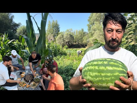 KARPUZ KABAK ÇIKTI / KUZU ETİMİ YOKSA FASULYEMİ DAHA LEZZETLİ / HANIM ANNE VE OĞULLARI