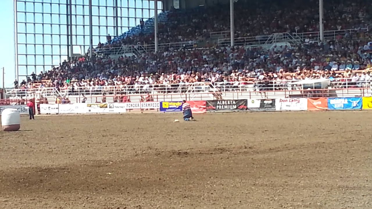 Canada Канада ponoka rodeo bull's - YouTube