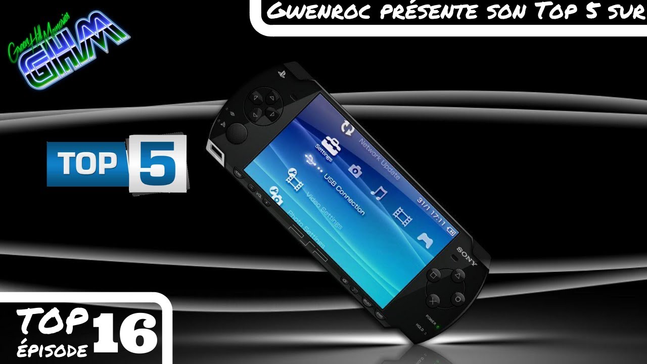 [Top 5 #016] Les 5 meilleurs jeux PSP selon Gwenroc - YouTube