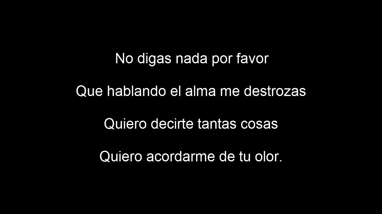 Cali x El Dandee NO DIGAS NADA POR FAVOR (Letra) - YouTube Music