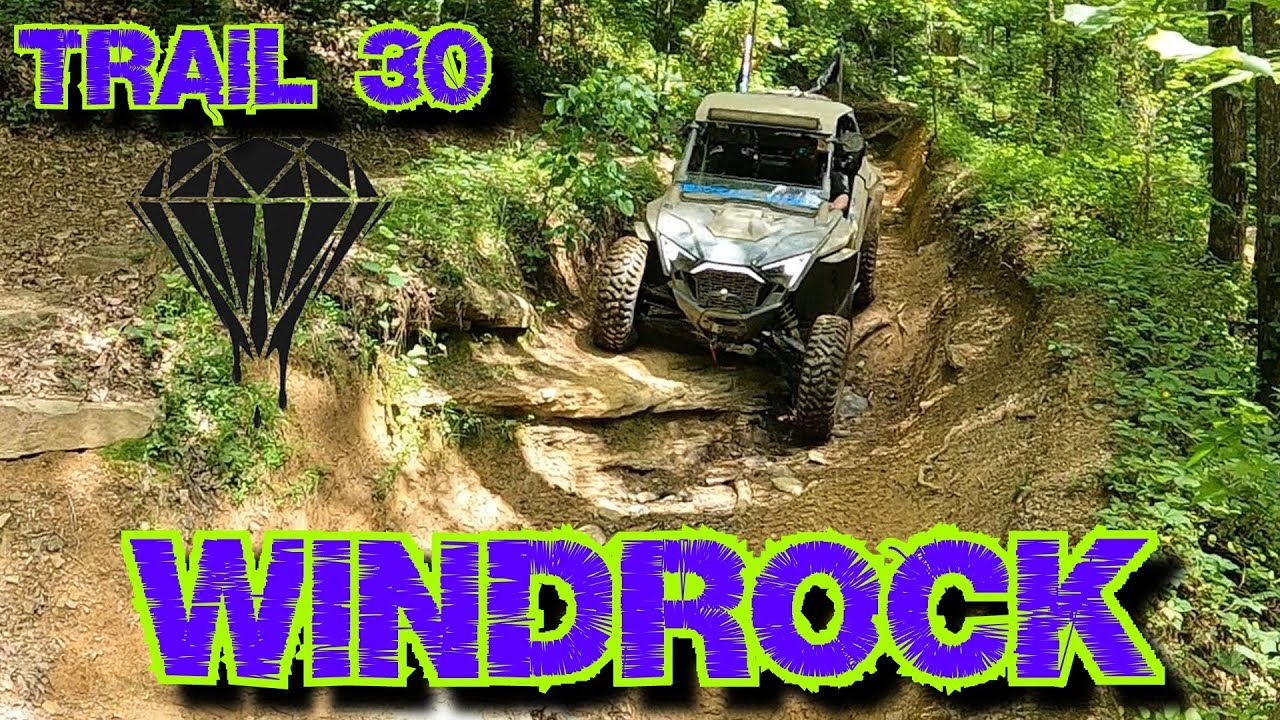 Windrock Park Trail 30, Single Black Diamond: Some Good Clean Off ...