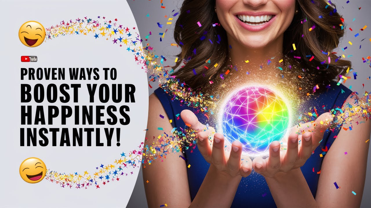 Proven Ways to Boost Your Happiness Instantly - YouTube