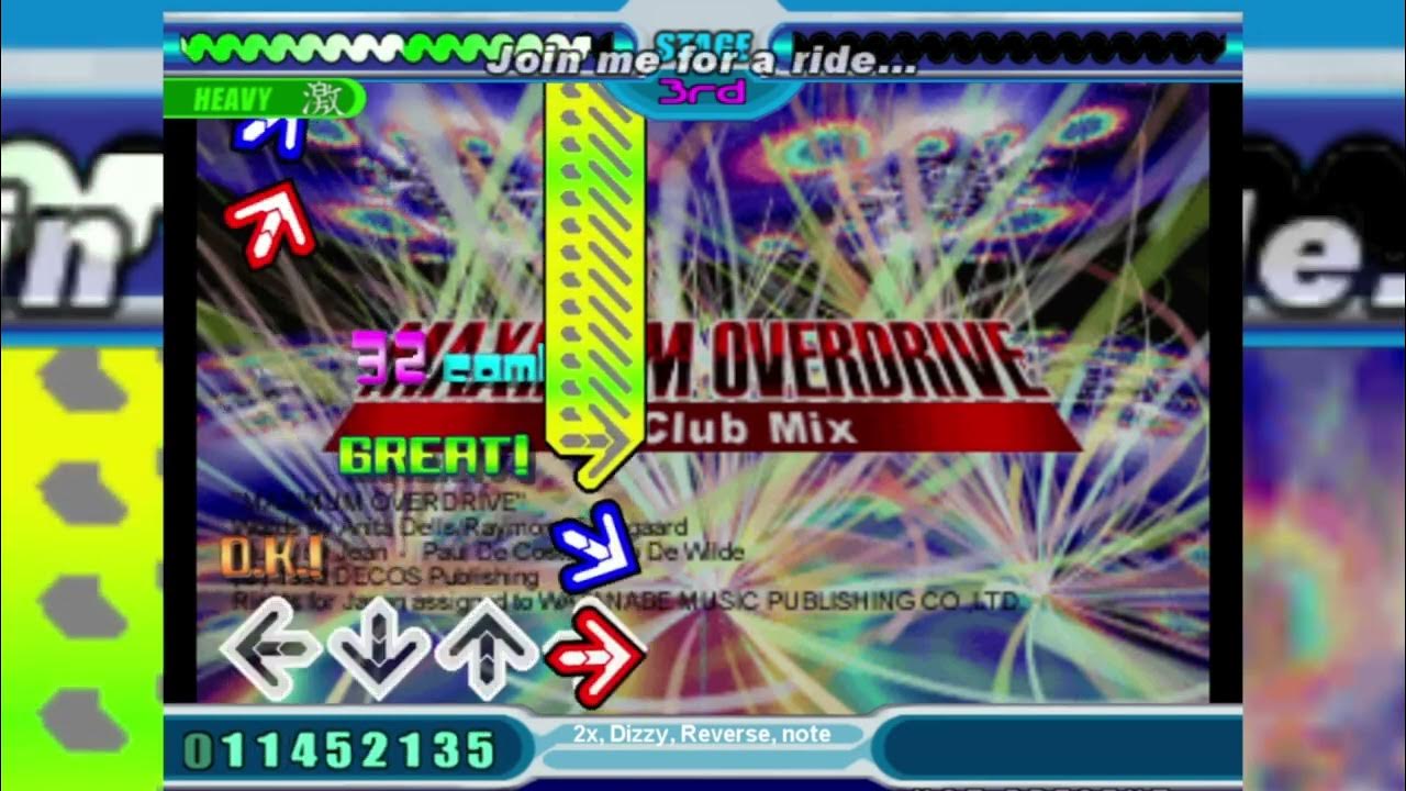 MAXIMUM OVERDRIVE (KC Club Mix) | 2 UNLIMITED | DDR 7 | DDRMAX2 - YouTube