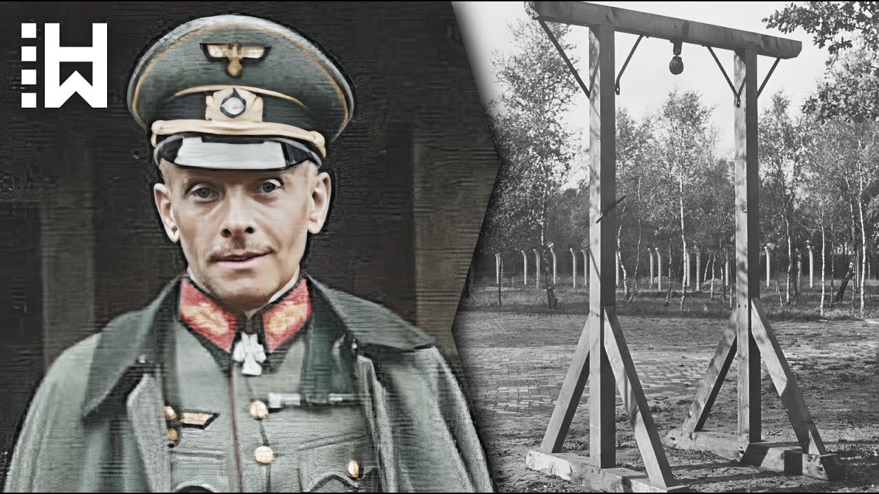 Execution of Nazi Germany’s General who was hanged naked with piano ...