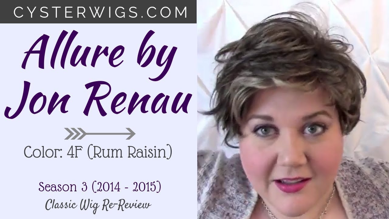 CysterWigs Wig Re-review: Allure by Jon Renau, Color: 4F (Rum Raisin ...