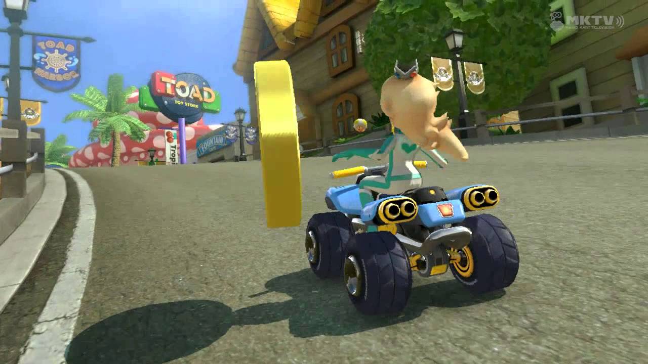 Wii U - Mario Kart 8 - Toad Harbour - YouTube