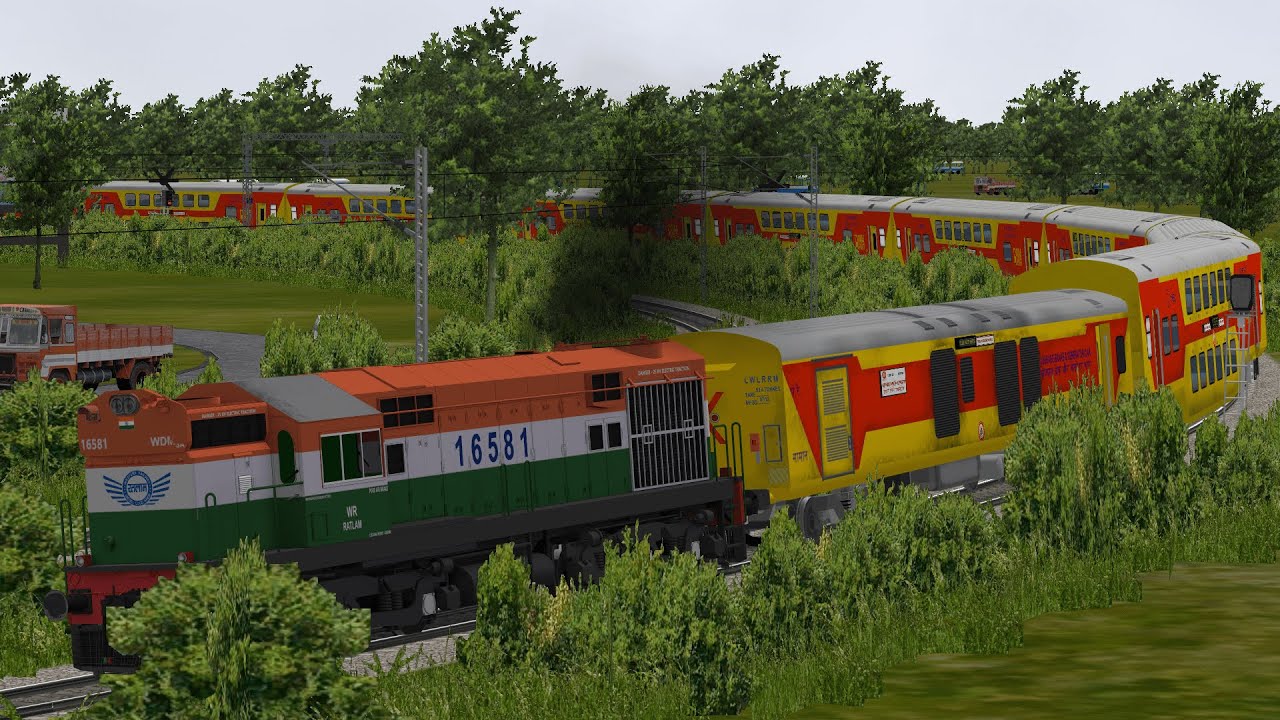 First Look of Ratlam Tri-Colour WDM-3A | New Freeware Model for MSTS/OR ...