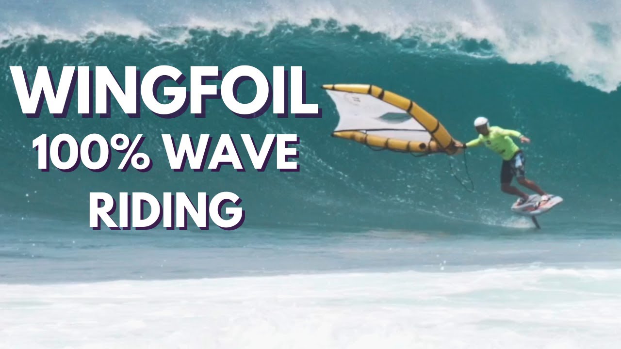 WINGFOIL WAVE RIDING 🌊 - YouTube