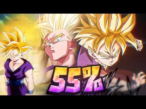 HOW GOOD IS LR STR SUPER SAIYAN GOHAN w JUST ONE COPY?! 55% First Look | Dragon Ball Z Dokkan Battle