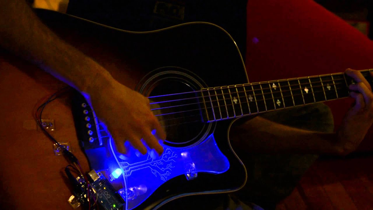 Light up Pick Guard - YouTube
