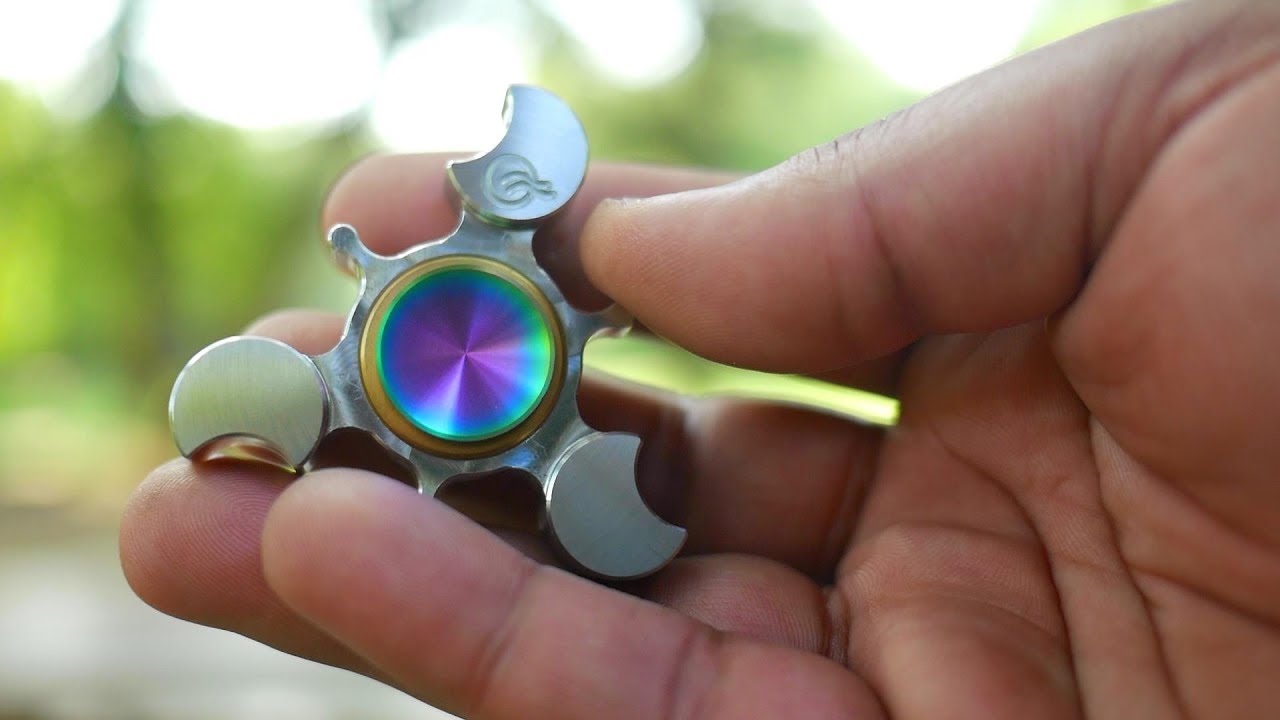 CP Designs Howl Fidget Spinner Review! $65 US Made Spinner! - YouTube