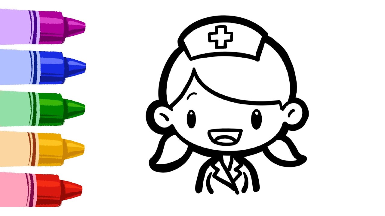 Nurse Drawing For Kids