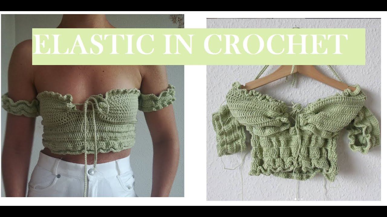 How to Insert Elastic in Your Crochet | Texture - Shape - Construction ...