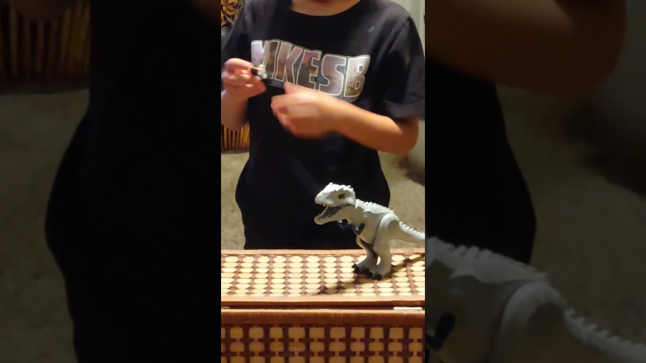 Build I-Rex lego with T-Rex arms. - YouTube