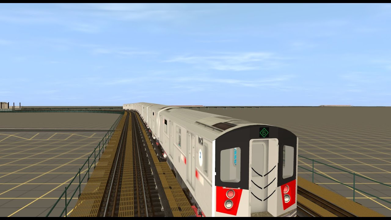Trainz 12: R142A (6) Train (Brooklyn Bridge - Pelham Bay Park) {Pelham ...