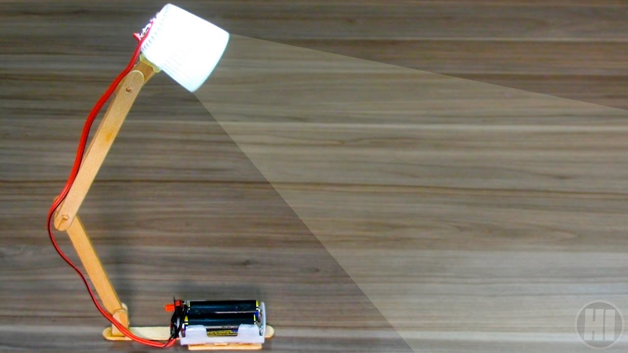 How to make a lamp - DIY - YouTube