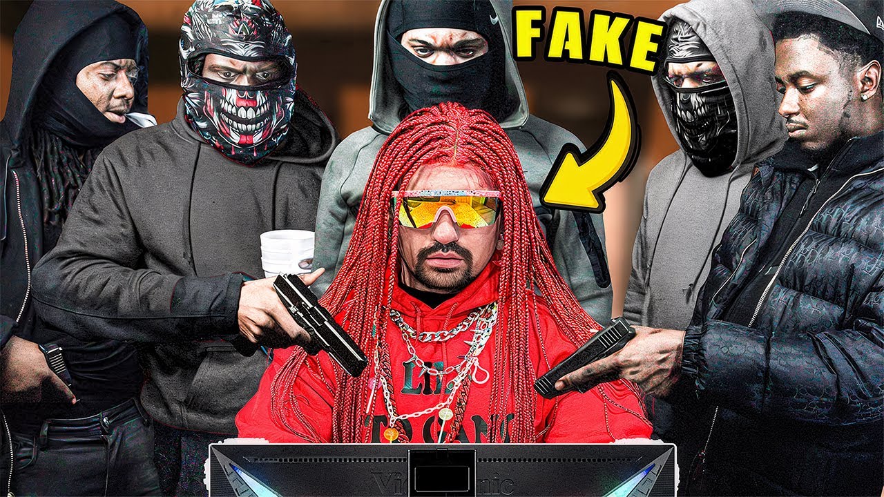 Fake PRODUCER Prank in the Hood on Detroit DRILL RAPPER! - YouTube