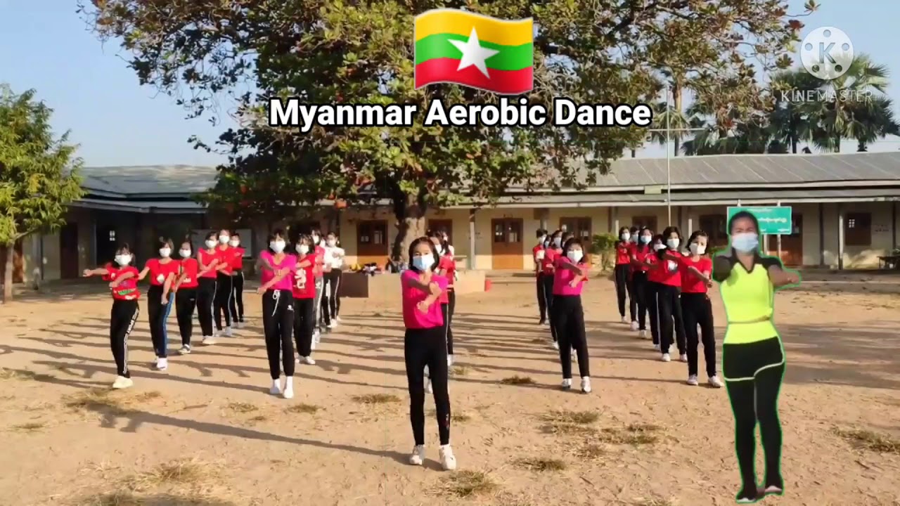 Myanmar National Aerobic Exercise 2021 - YouTube