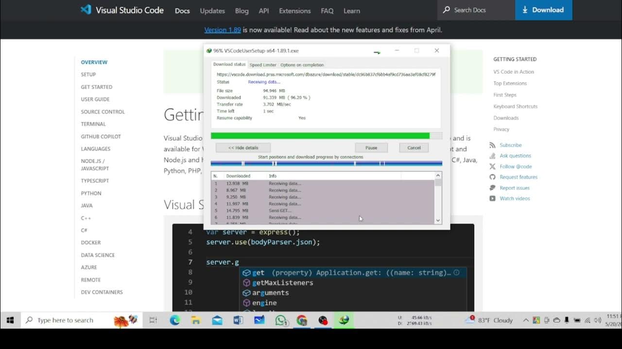 How to Download Visual Studio Code Step by Step Guideline on Windows ...