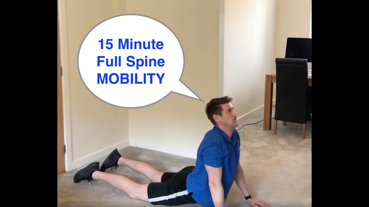15 Minute Spinal Mobility Routine - YouTube