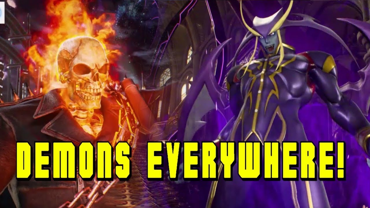 DEMONS EVERYWHERE! Marvel VS Capcom Infinite: Online - YouTube
