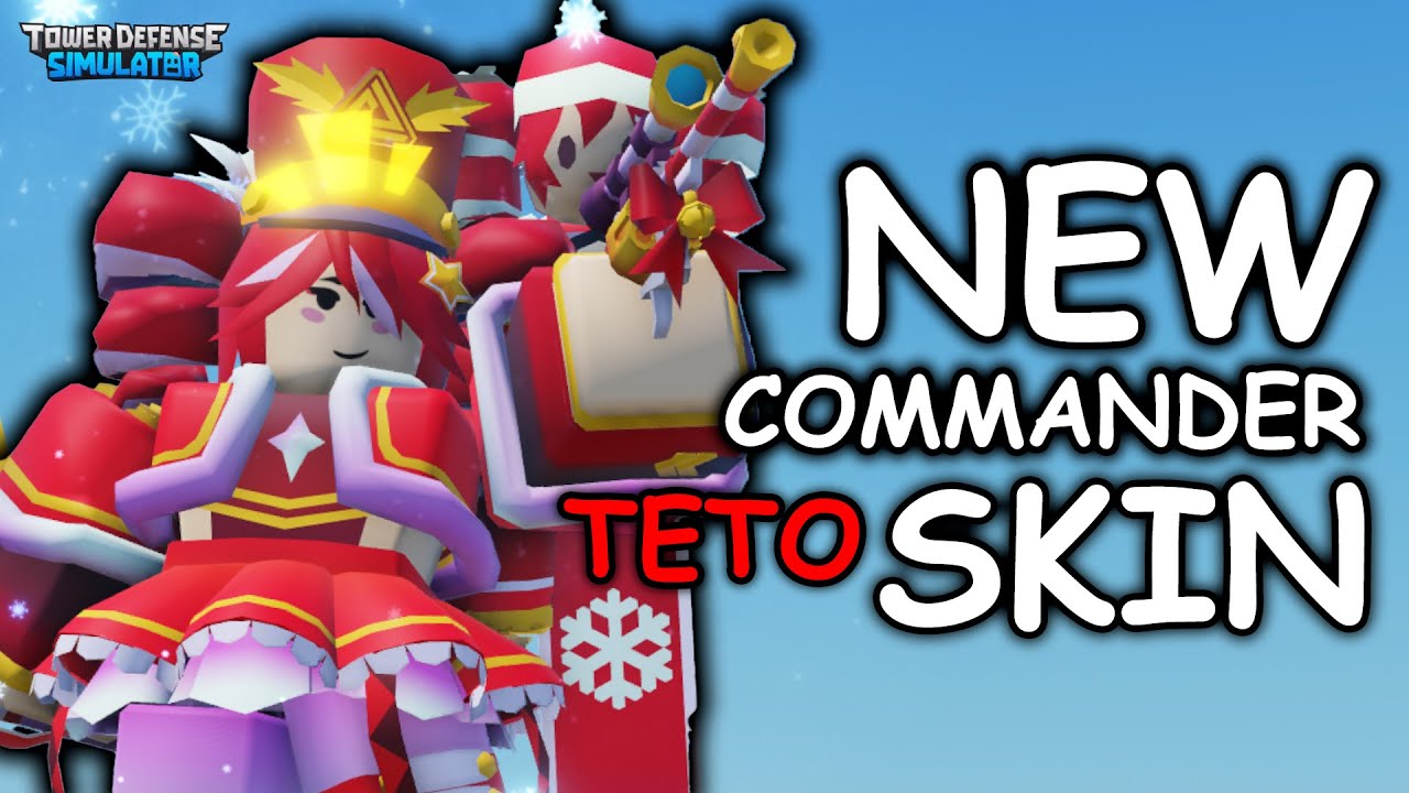 NEW TETO COMMANDER SKIN SHOWCASE + VOICE LINES | TDS - YouTube