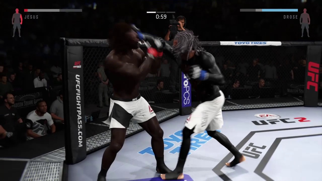UGLIEST FIGHTER EVER UT GAMEPLAY UFC 2 - YouTube