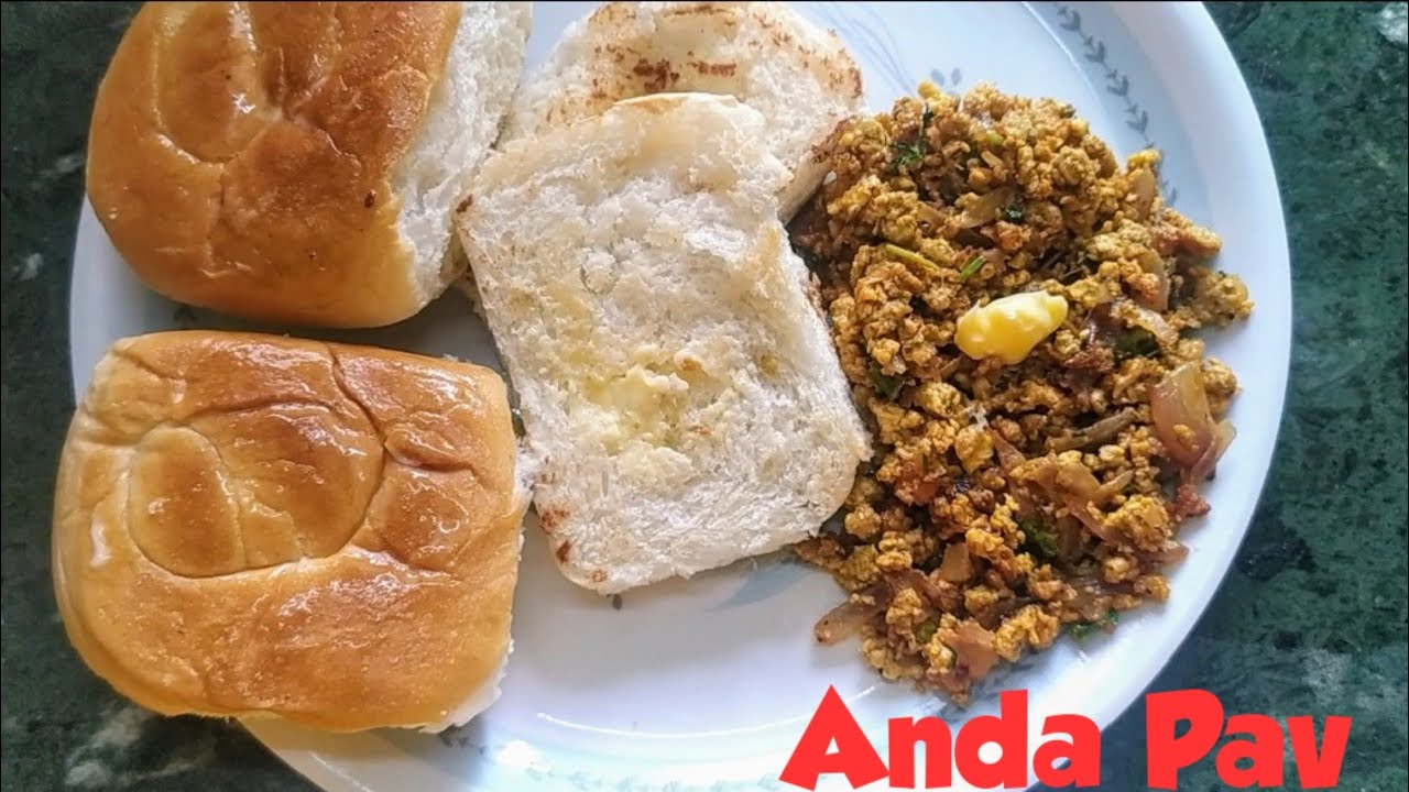 Anda pav mumbai street food/easy and tasty breakfast recipes/anda ...