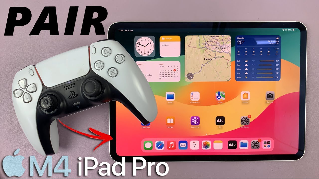 How To Connect PS5 Controller To M4 iPad Pro - YouTube